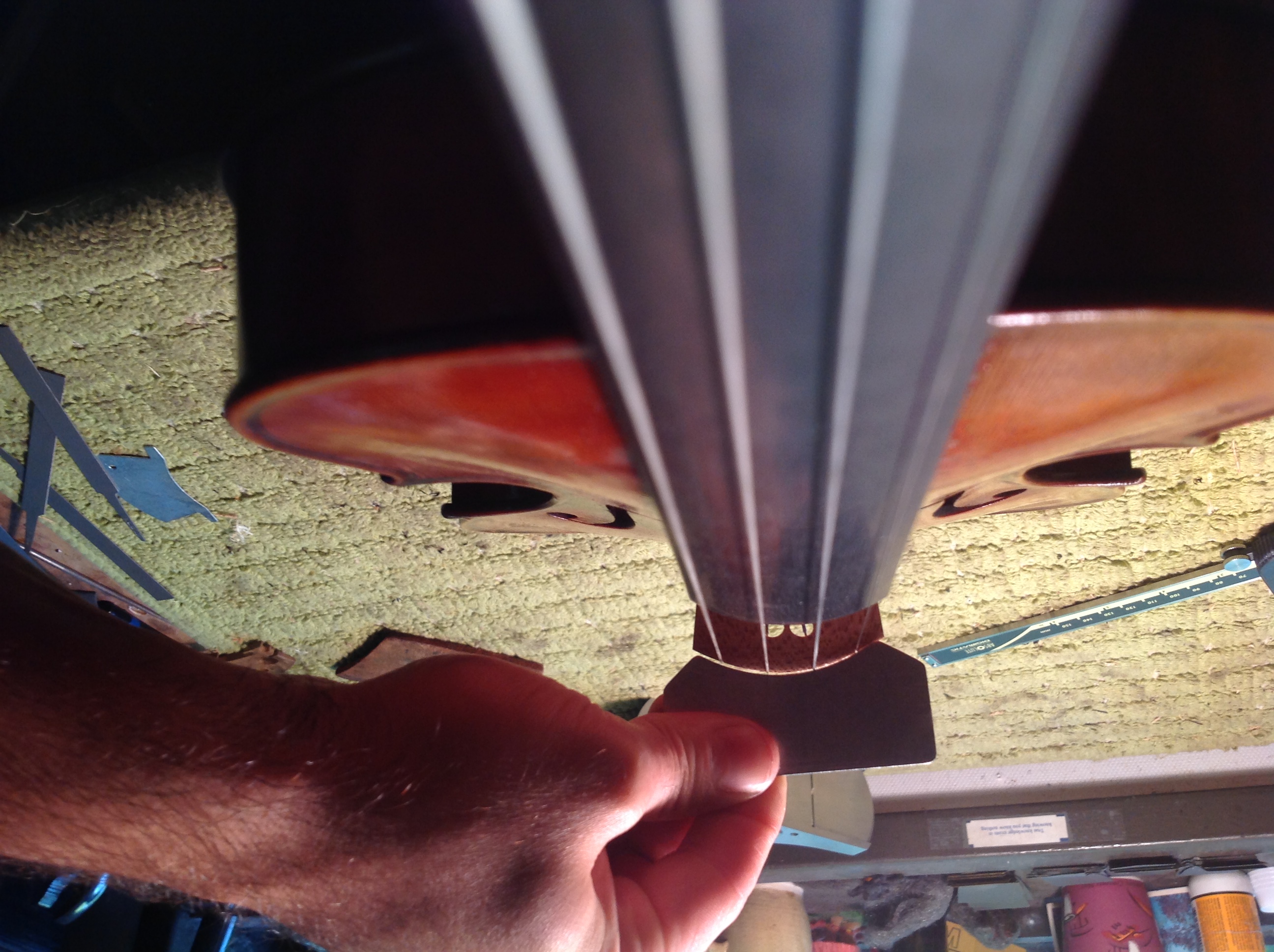 Carving A Violin Bridge