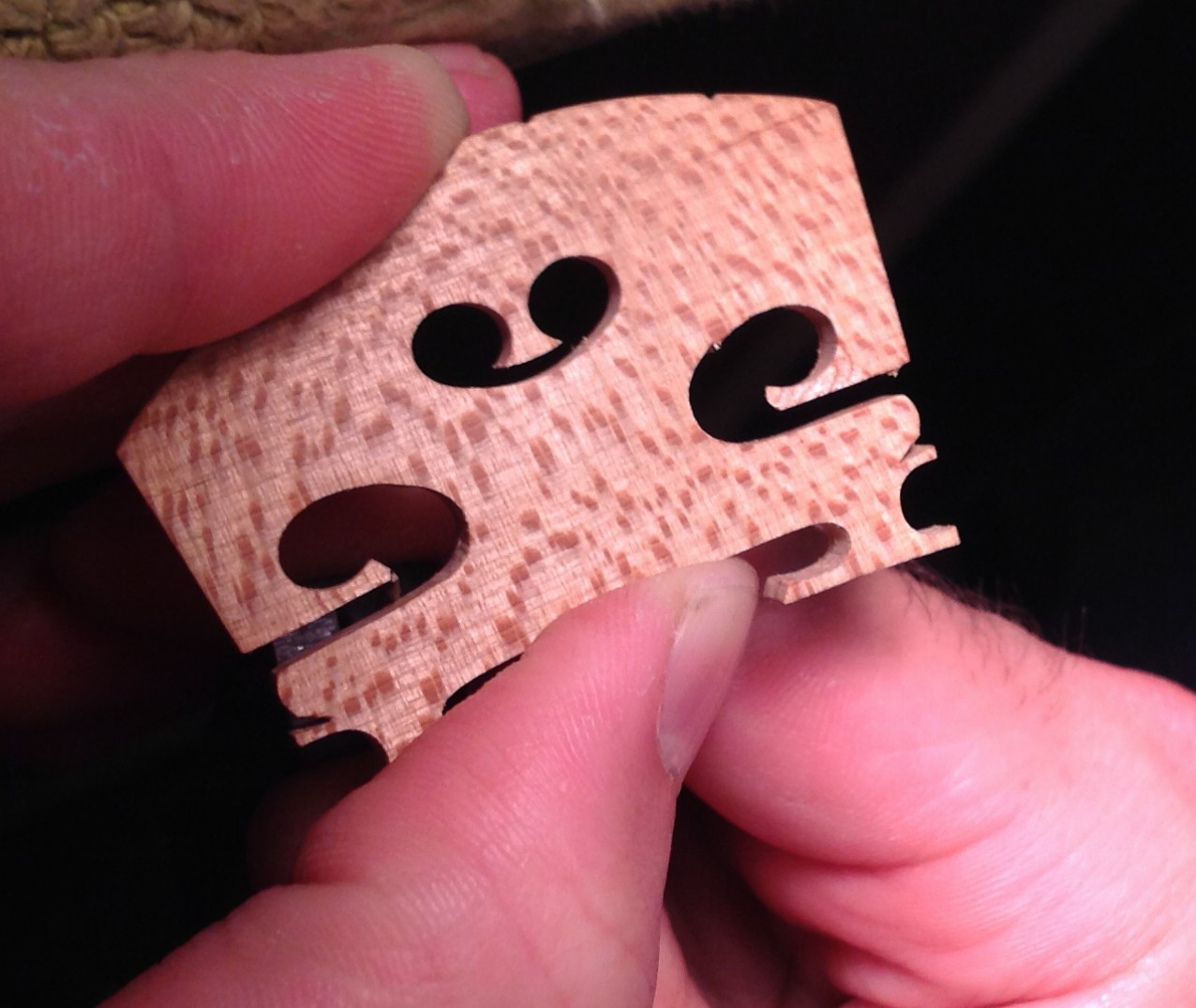 Carving A Violin Bridge